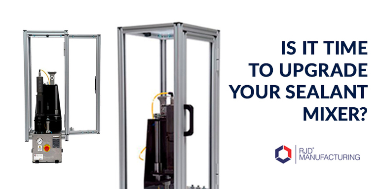 The Next Generation of Aircraft Sealant Package Mixer | RJD Manufacturing